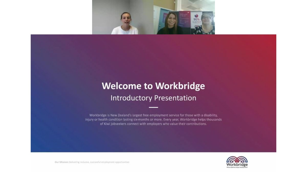 Talent Central – Webinar – Injury or Health Condition – A chat with Workbridge | Talent Central